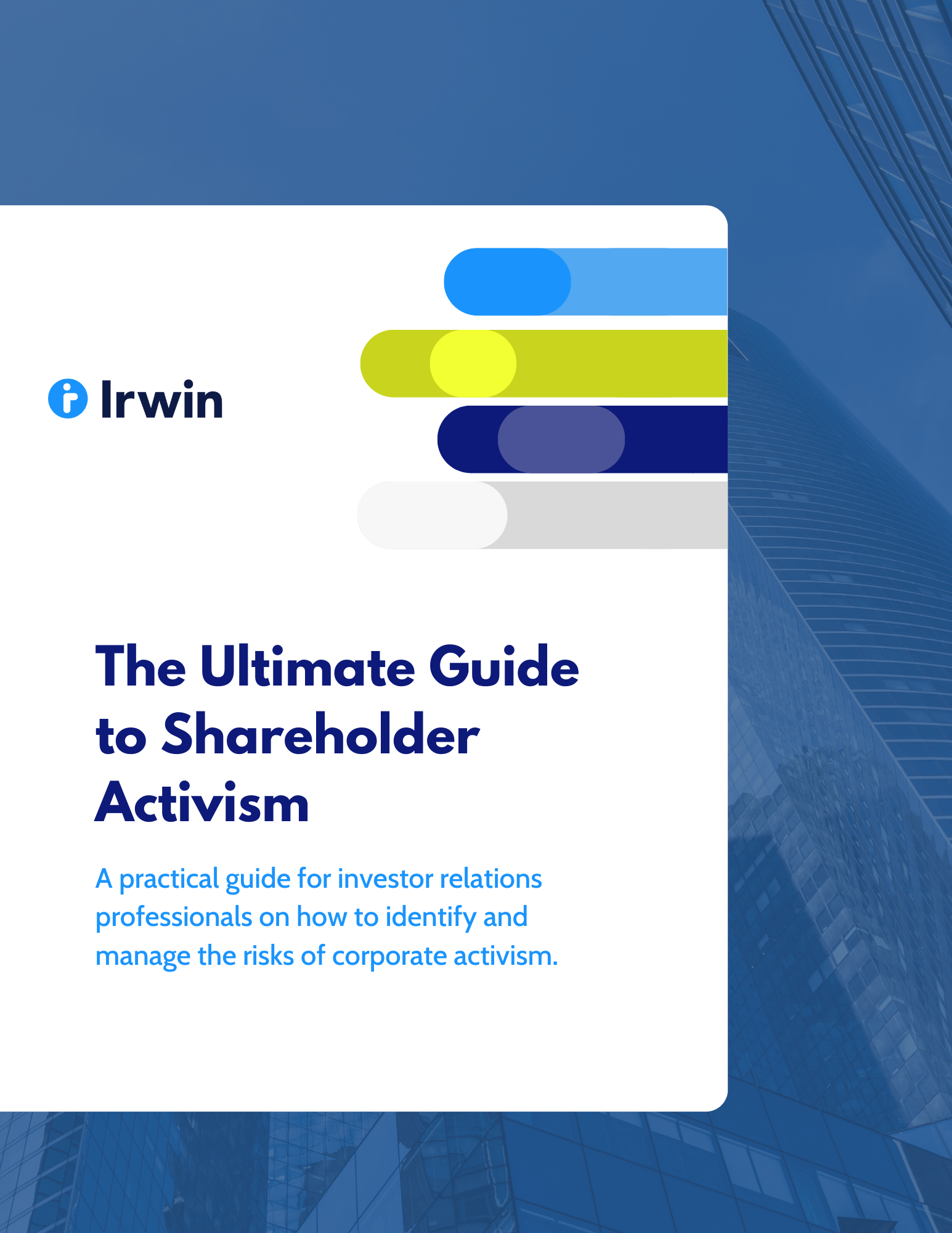 Book: The Ultimate Guide to Shareholder Activism