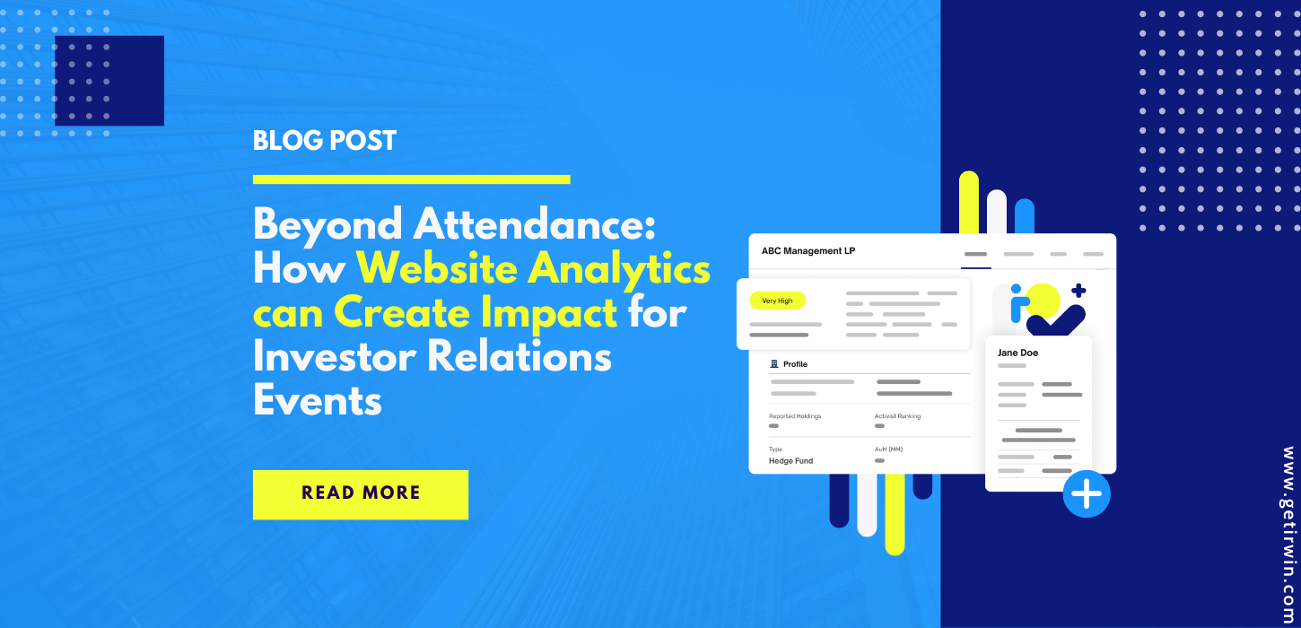 Using Website Analytics to Create Impact Before and After In