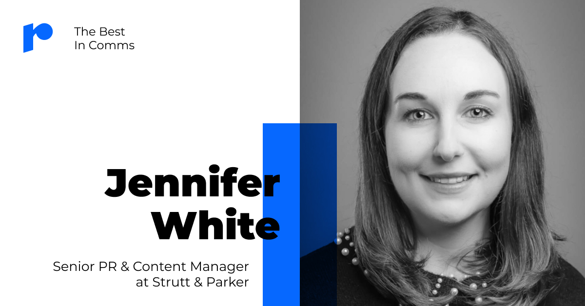 Jennifer White on being a news junkie and having a strong work ethic