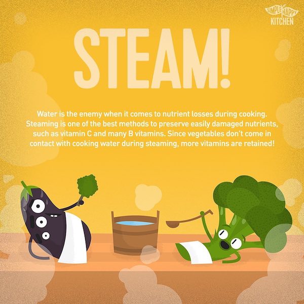 Why steaming is the best method – Simple Happy Kitchen