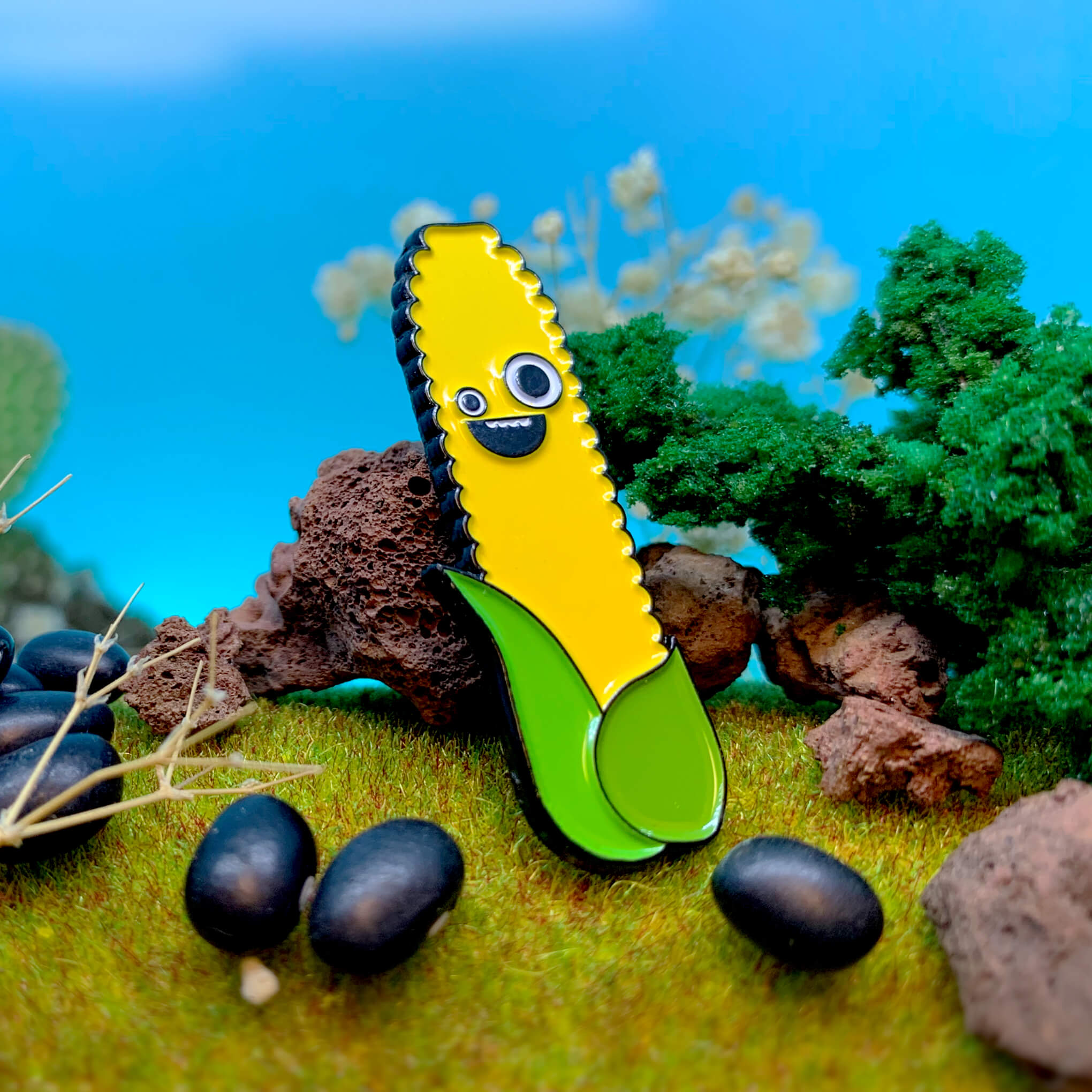 Enamel Pin - Corn
