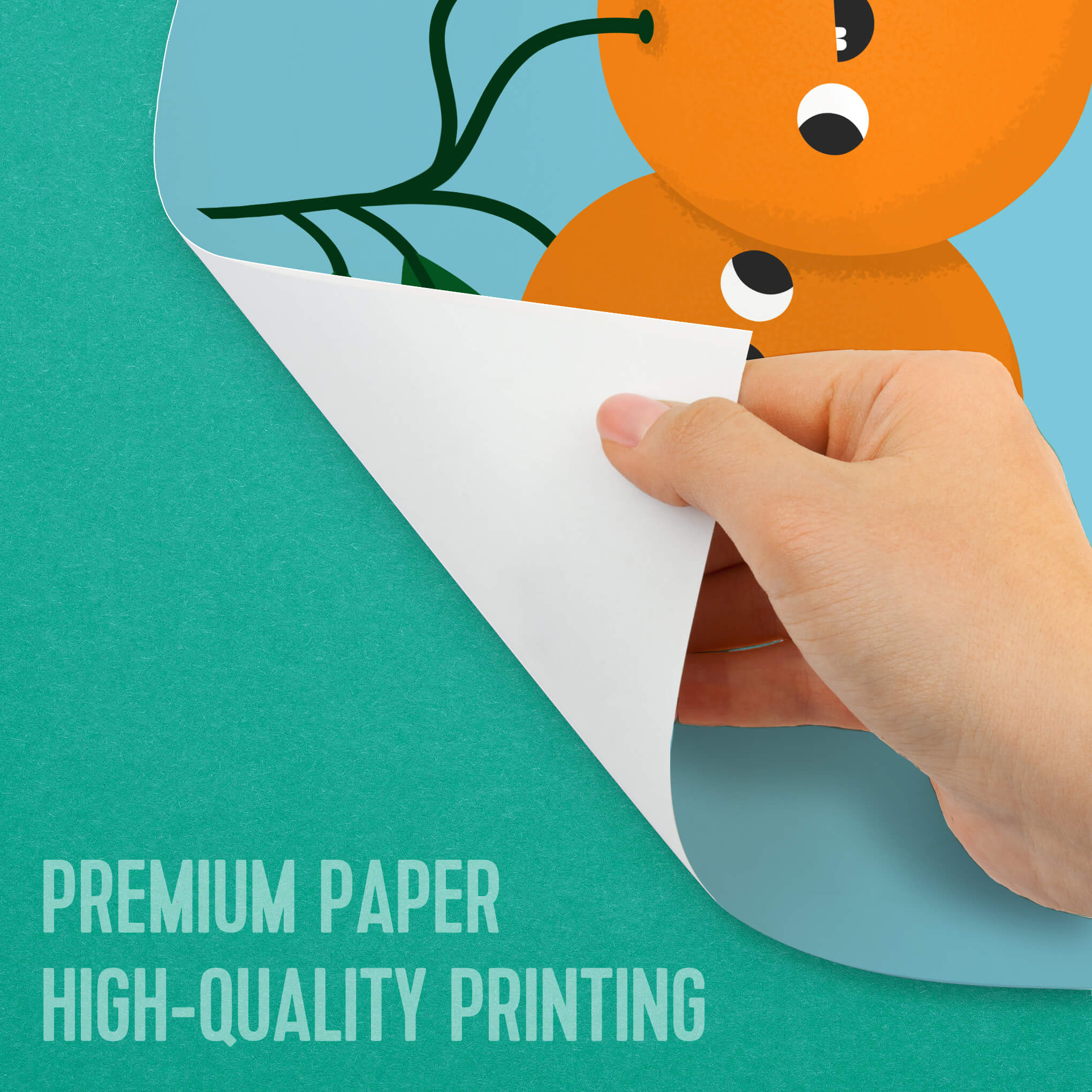 Orange & Orange - Print