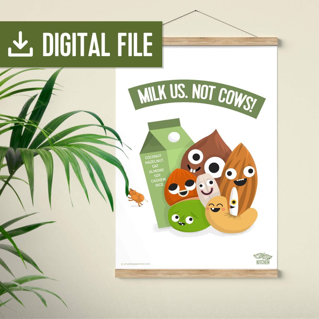Milk Us. Not Cows! - Digital Download Poster