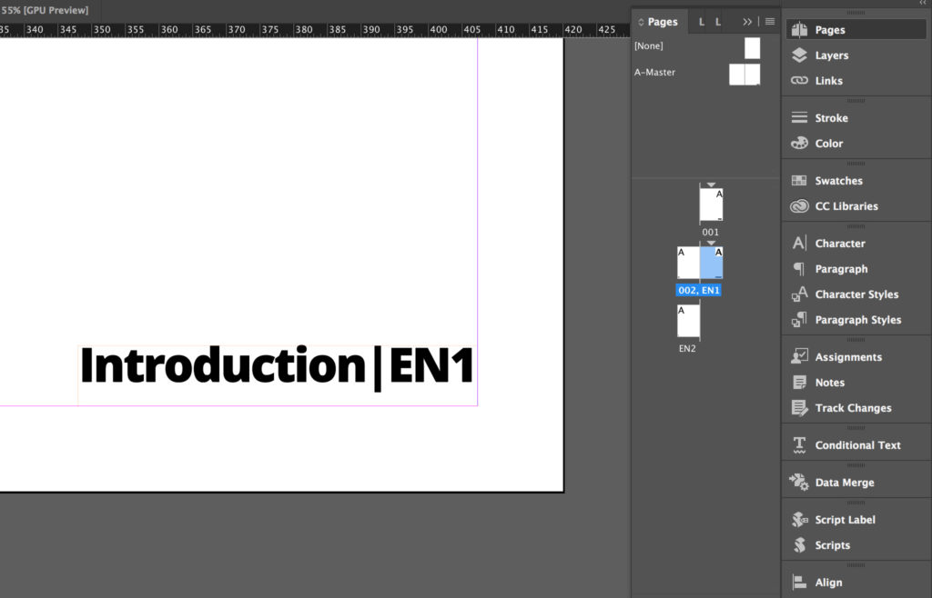 InDesign page numbers - Step by step tutorial | Redokun Blog