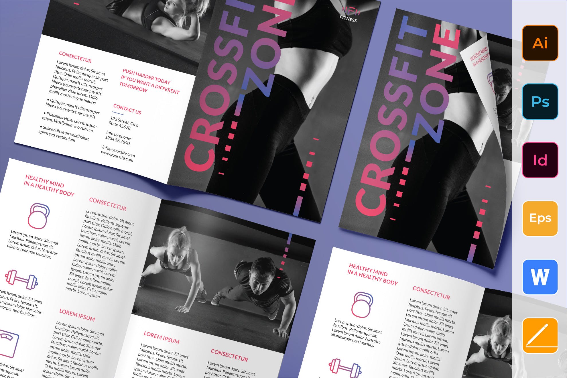 100 Fresh InDesign Brochure Templates (2024) | Redokun Blog