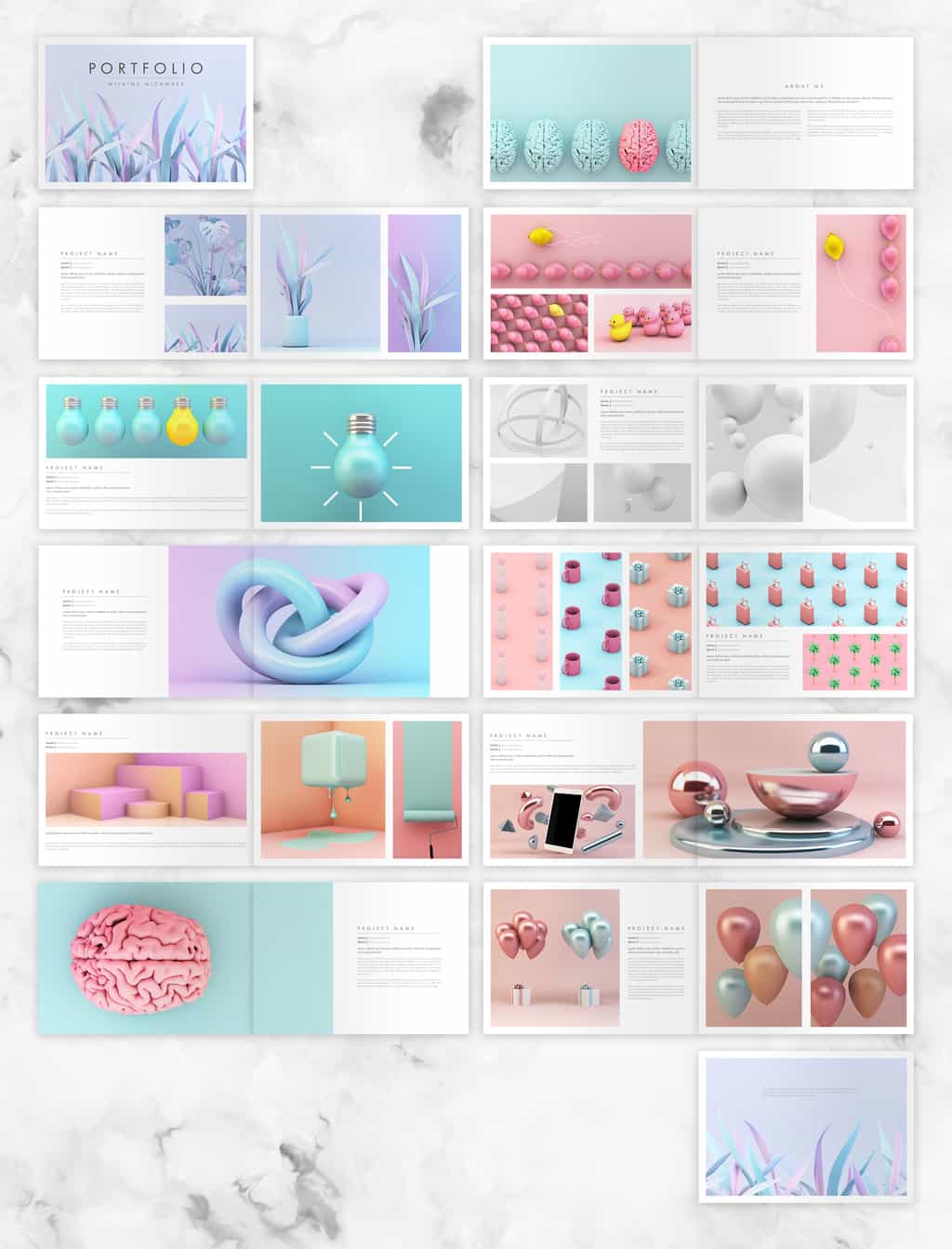 50 Best Architecture Portfolio Templates (Download Now) | Redokun Blog