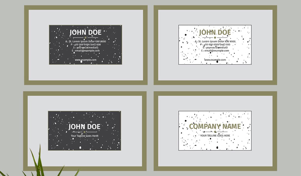 100 Fresh InDesign Business Card Templates | Redokun Blog