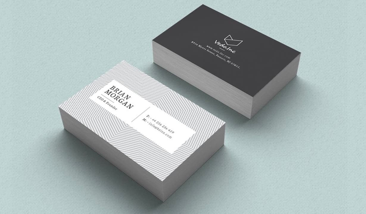 100 Fresh InDesign Business Card Templates | Redokun Blog