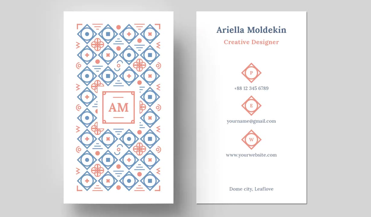 100 Fresh InDesign Business Card Templates | Redokun Blog