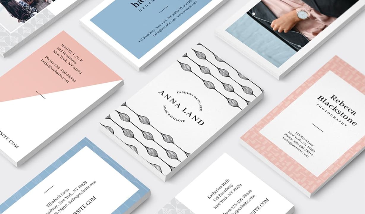 100 Fresh InDesign Business Card Templates | Redokun Blog