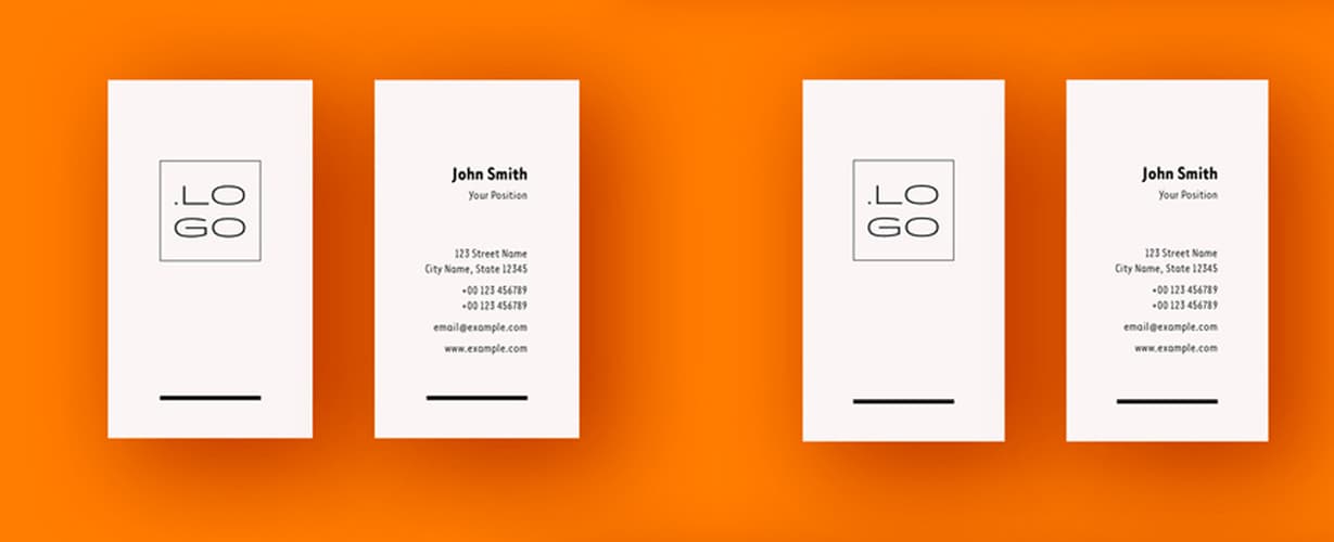 100 Fresh InDesign Business Card Templates | Redokun Blog