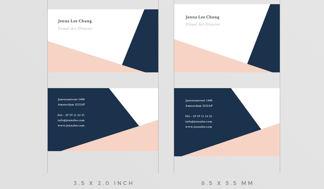 100 Fresh InDesign Business Card Templates | Redokun Blog