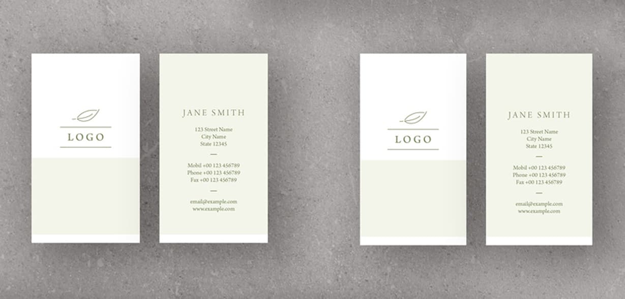 100 Fresh InDesign Business Card Templates | Redokun Blog