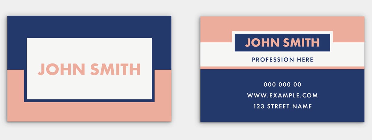 100 Fresh InDesign Business Card Templates | Redokun Blog