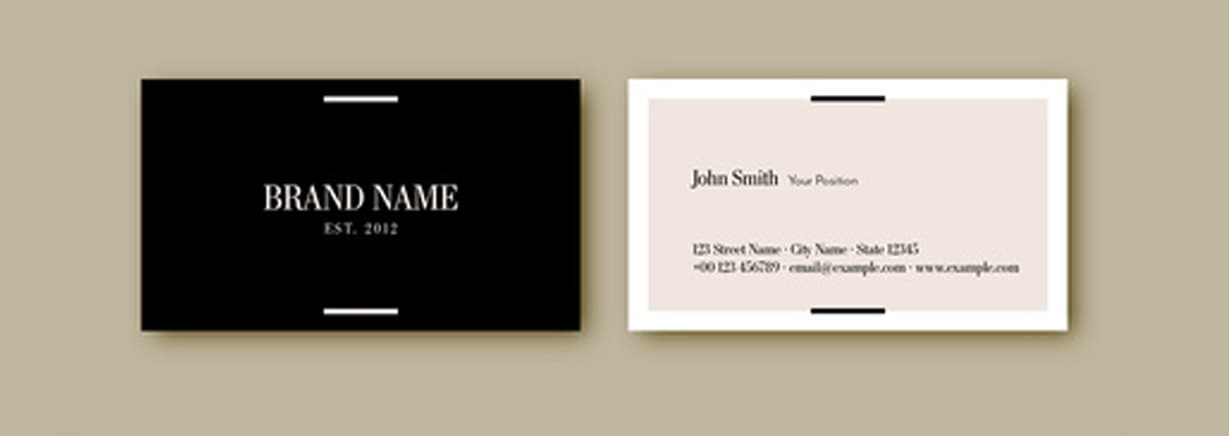 100 Fresh InDesign Business Card Templates | Redokun Blog