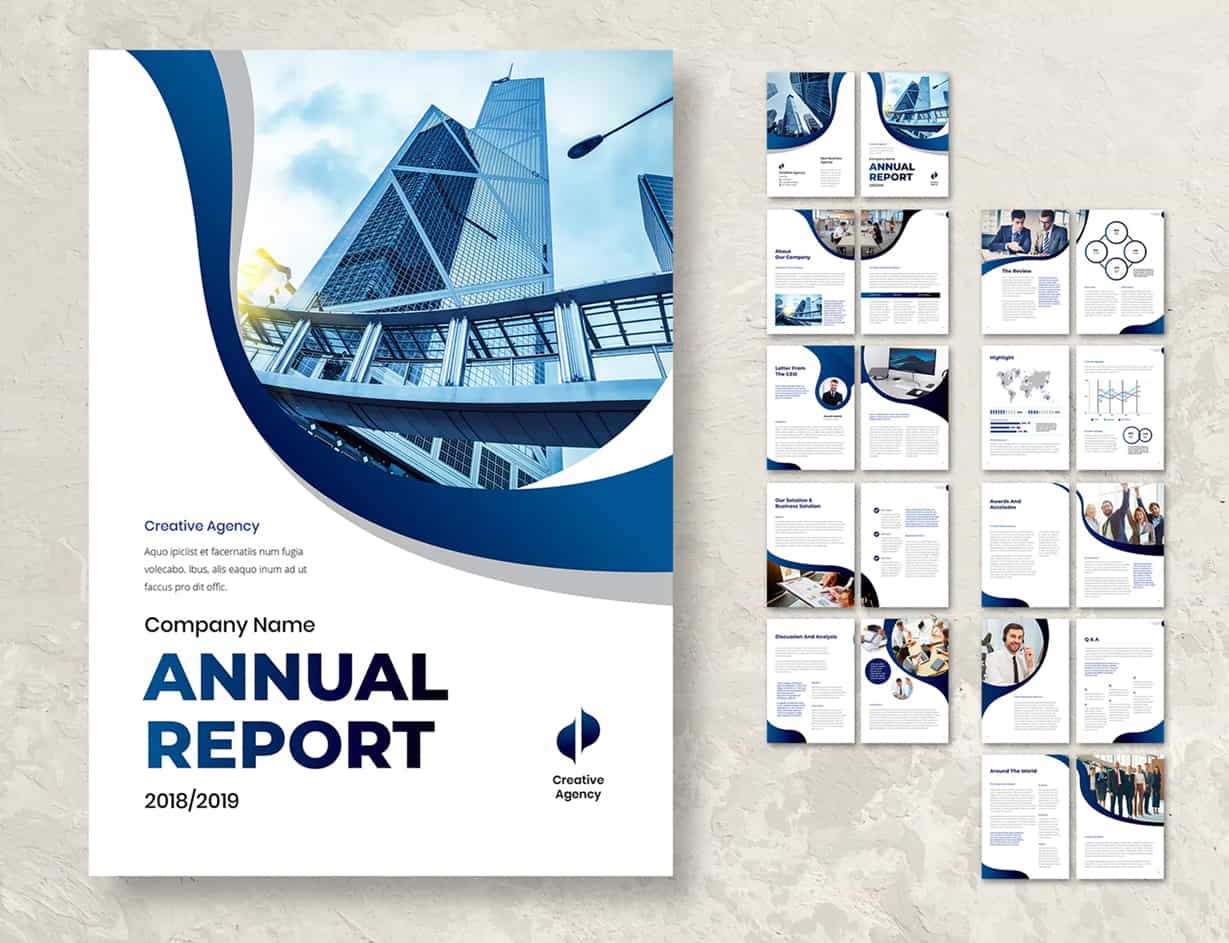 Business Annual Report Template On Behance 60 OFF Business Annual Report Template On Behance 60 OFF