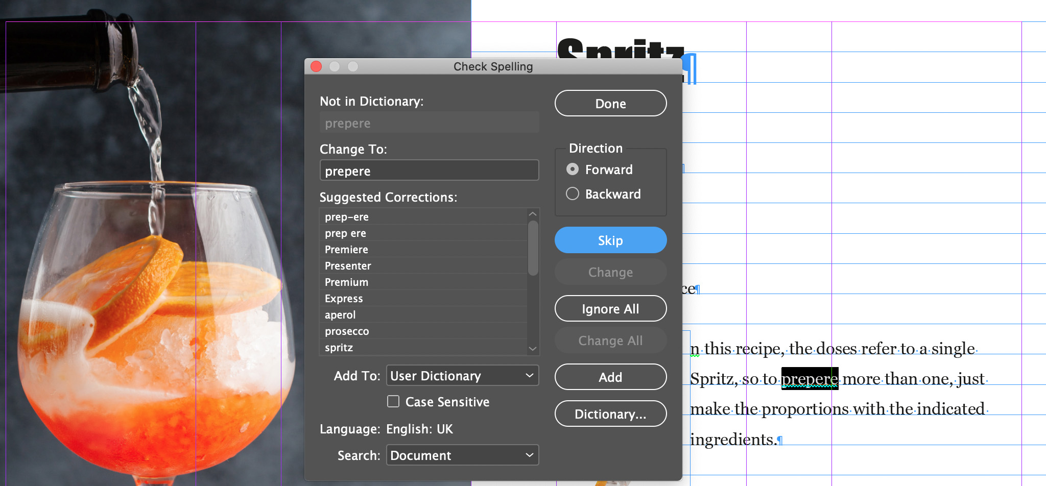 How to use the InDesign Spell Check (Step-by-step Guide) | Redokun Blog