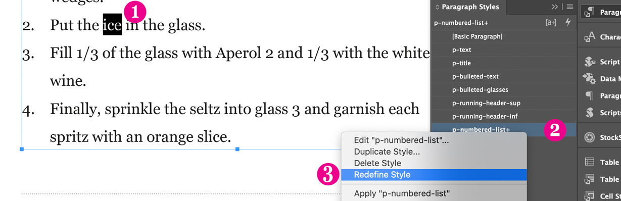 InDesign Numbered List - How to create and use it best | Redokun Blog
