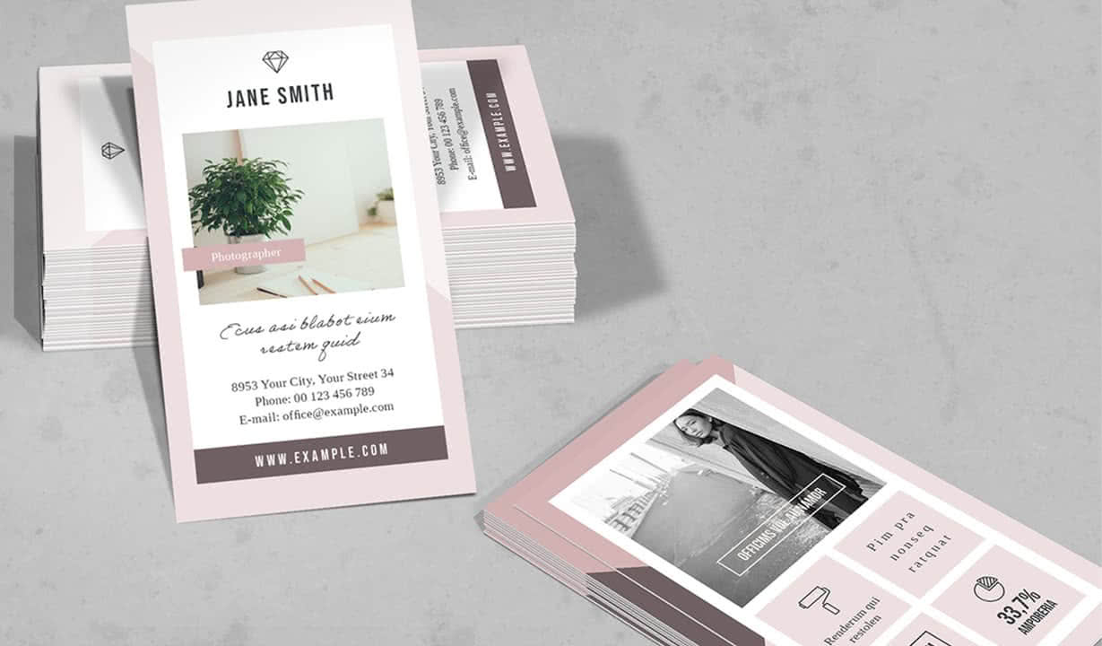 100 Fresh InDesign Business Card Templates | Redokun Blog