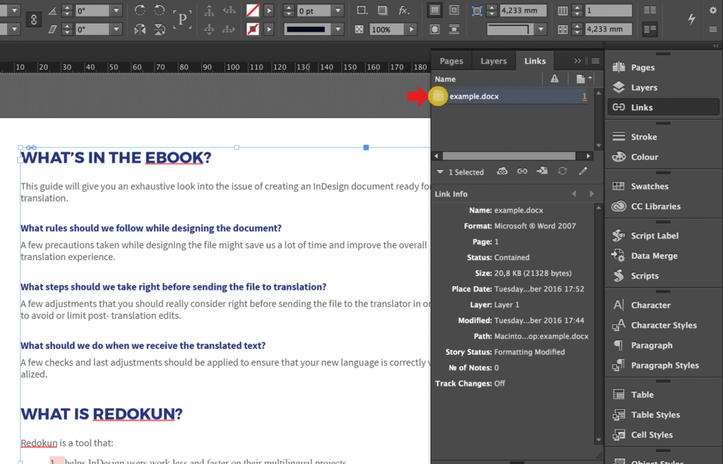 How to convert a Word file to InDesign | Redokun Blog