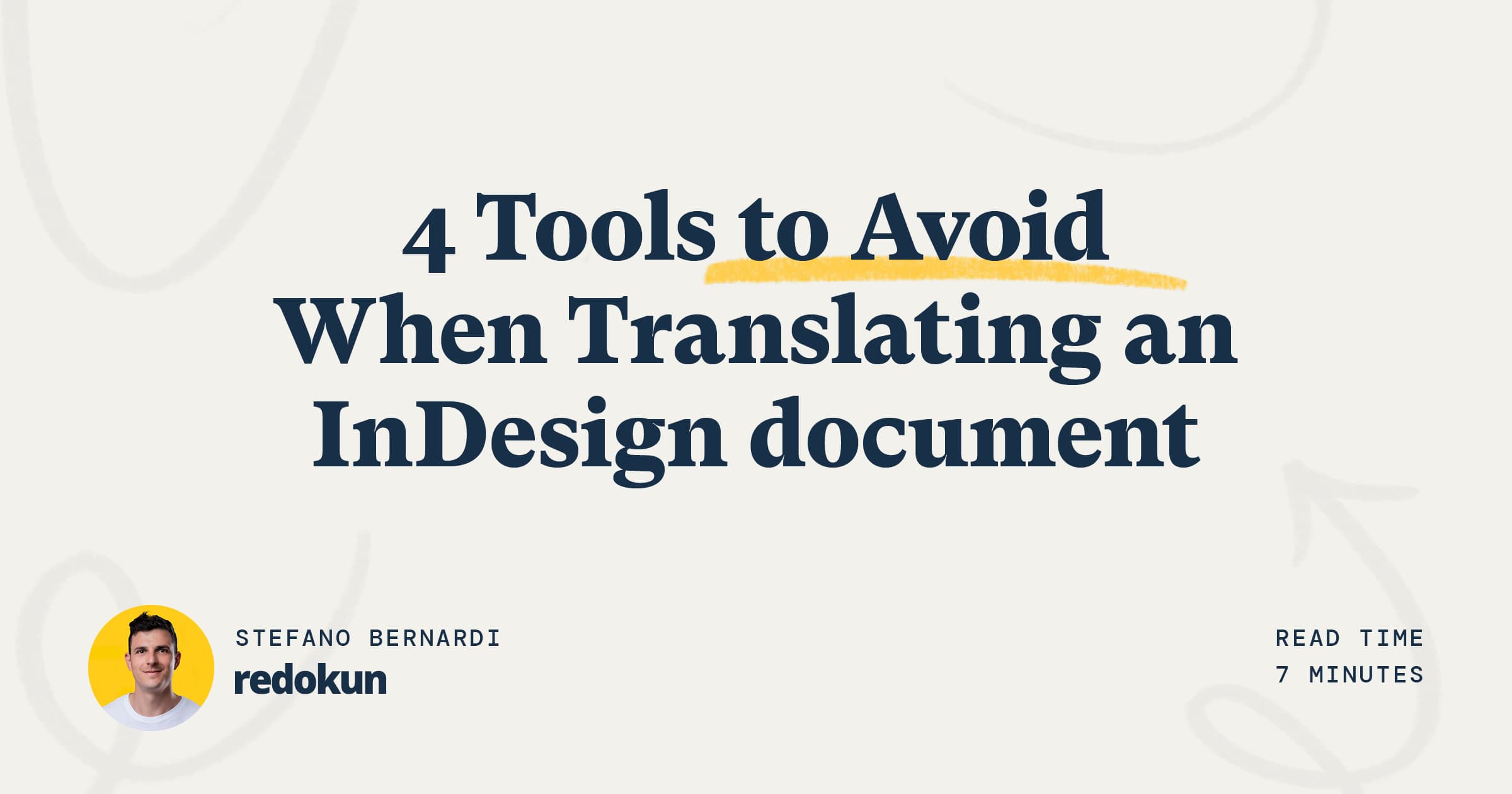 4 Tools to Avoid When Translating an InDesign document | Redokun Blog