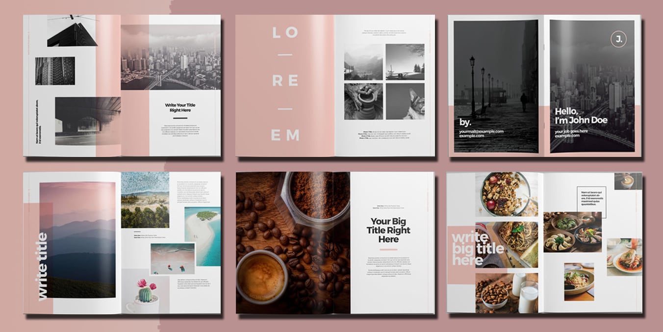 50 Best Free and Paid Photobook Templates (2023) | Redokun Blog