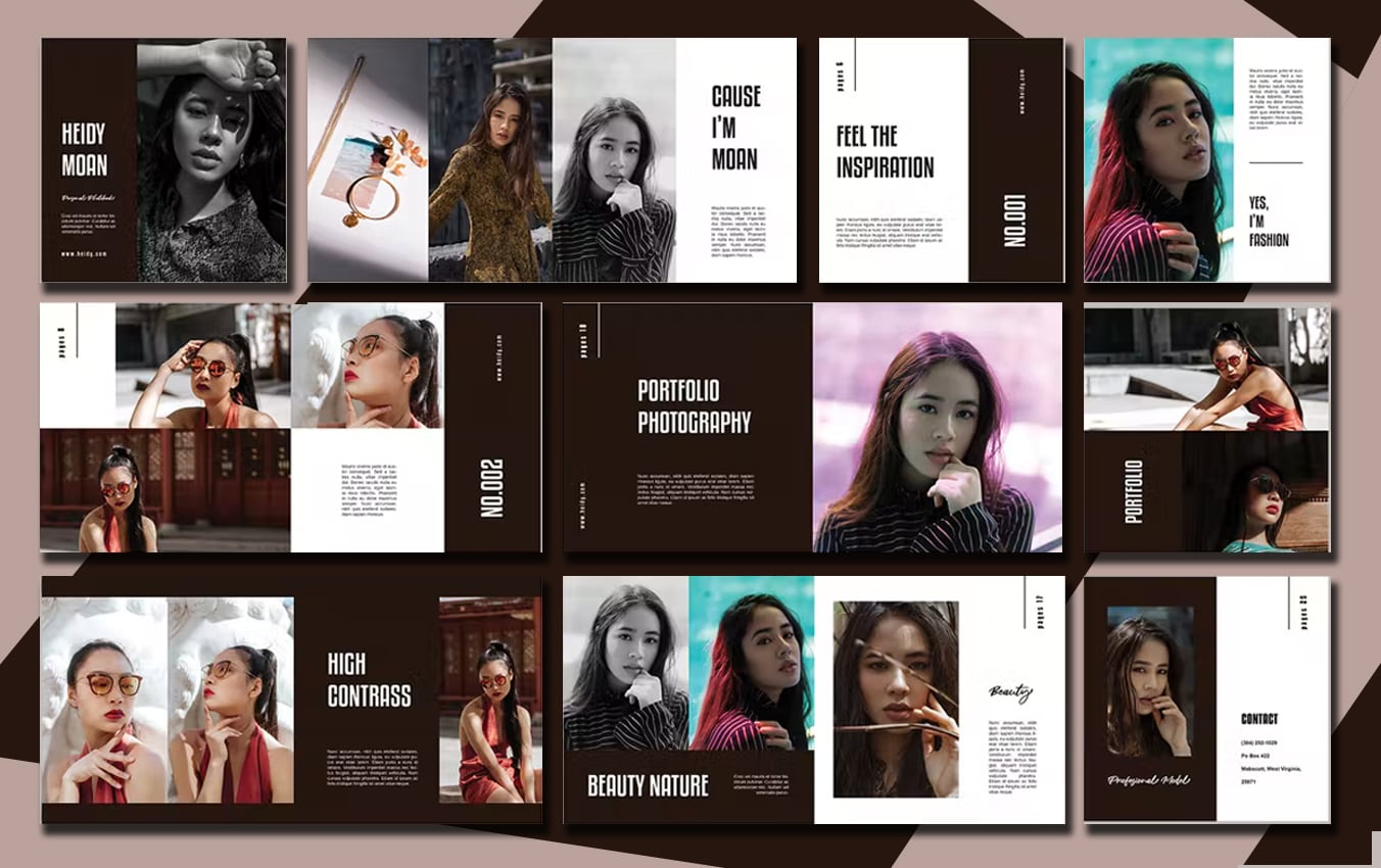 50 Best Free and Paid Photobook Templates (2023) | Redokun Blog