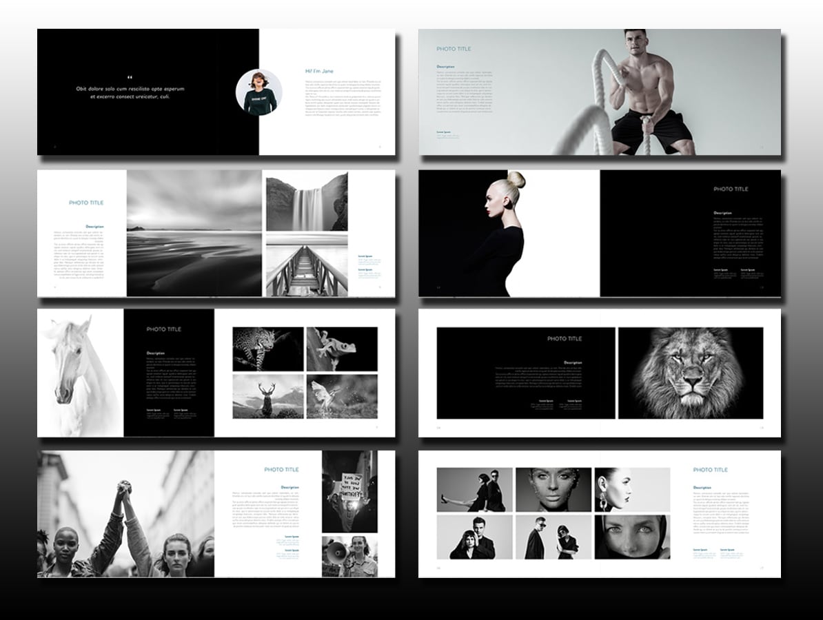 50 Best Free and Paid Photobook Templates (2023) | Redokun Blog
