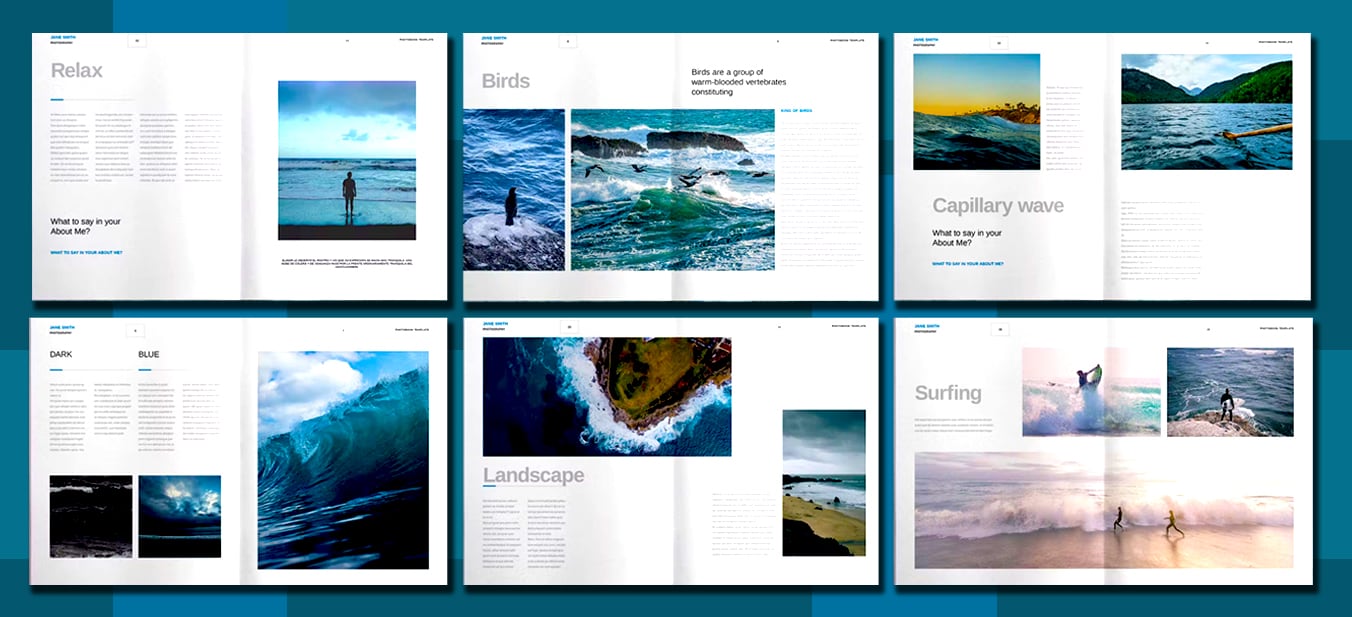 50 Best Free and Paid Photobook Templates (2023) | Redokun Blog