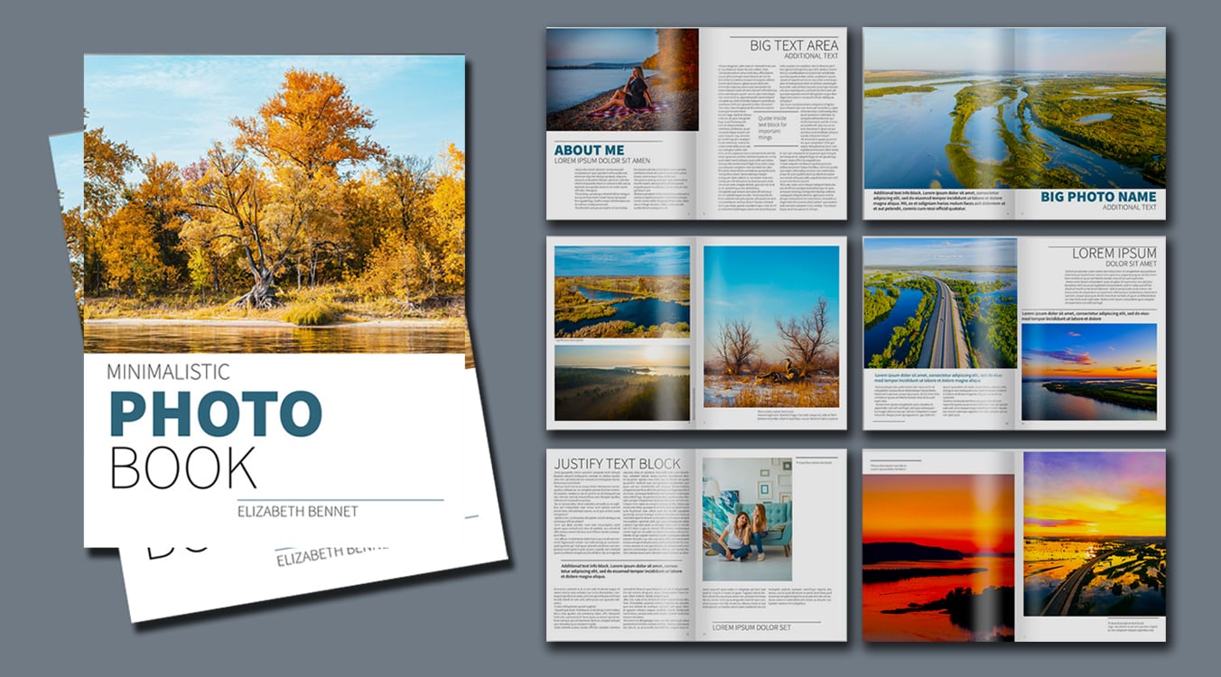 50 Best Free and Paid Photobook Templates (2023) | Redokun Blog