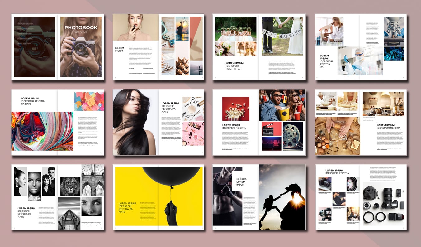 50 Best Free and Paid Photobook Templates (2023) | Redokun Blog