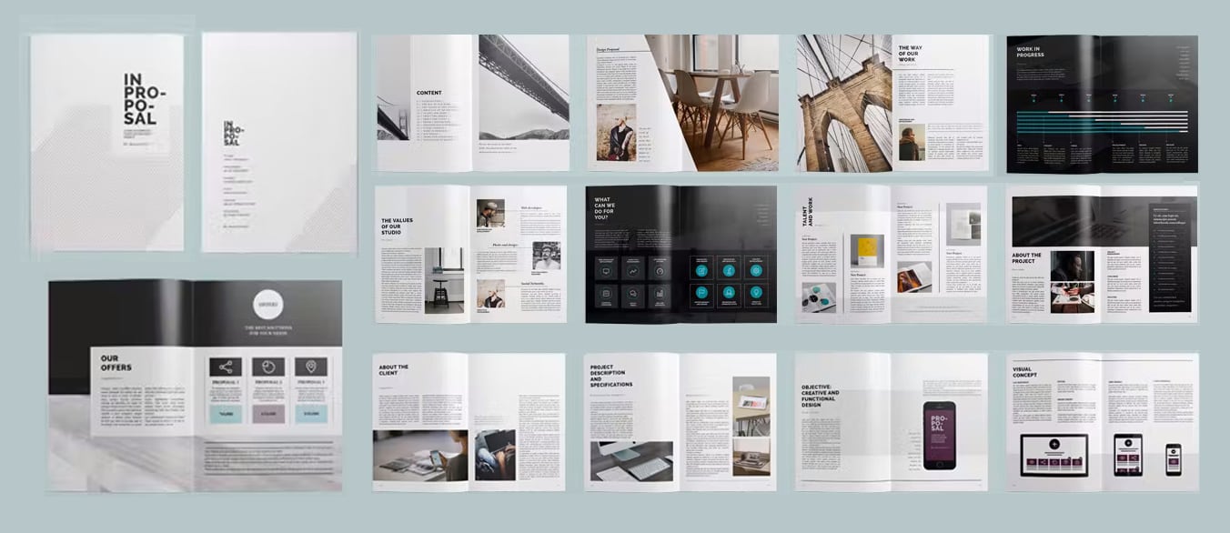 65 Free and Paid InDesign Proposal Templates (2023) | Redokun Blog