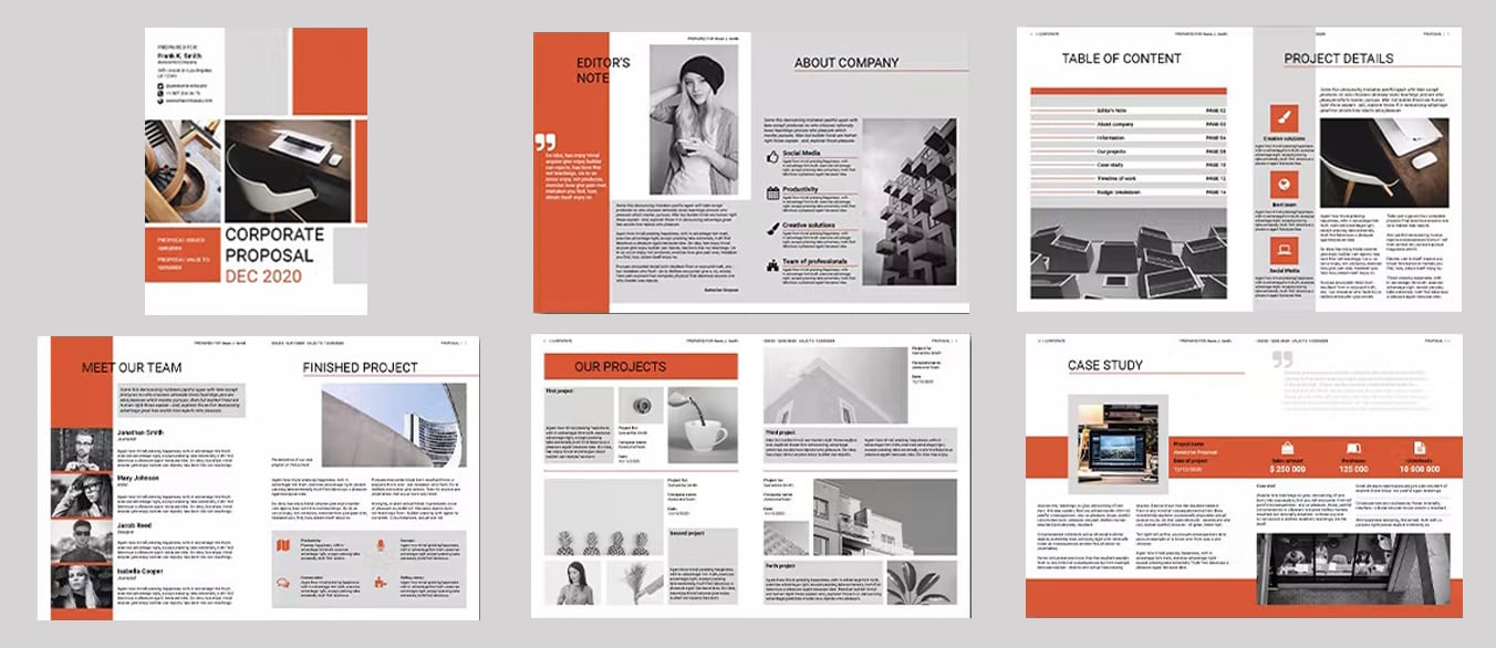 65 Free and Paid InDesign Proposal Templates (2023) | Redokun Blog