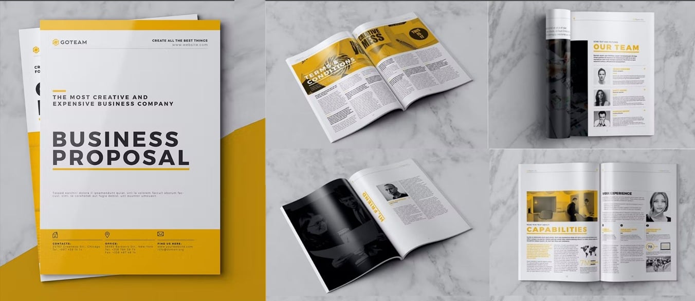 65 Free and Paid InDesign Proposal Templates (2023) | Redokun Blog