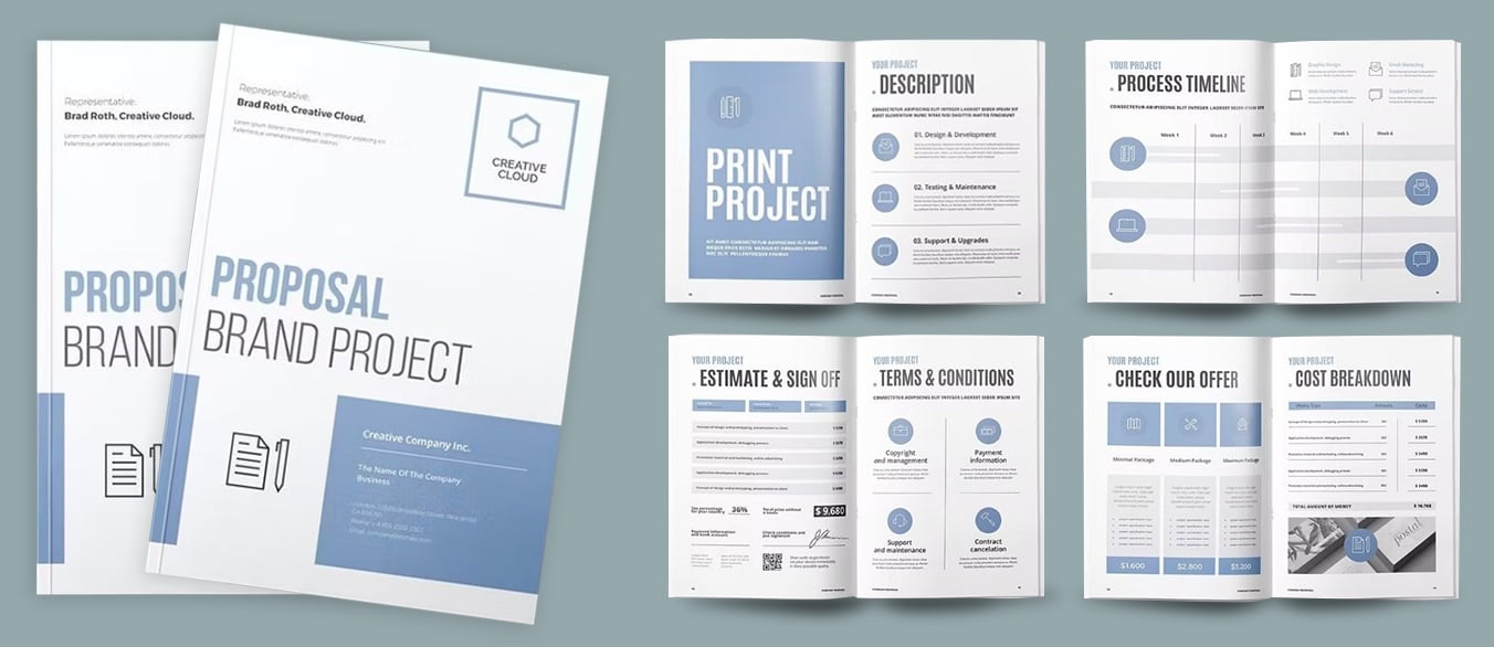 65 Free and Paid InDesign Proposal Templates (2023) | Redokun Blog