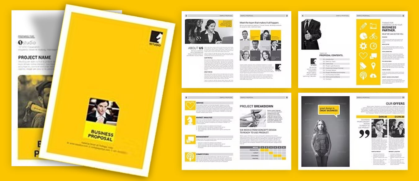 65 Free and Paid InDesign Proposal Templates (2023) | Redokun Blog
