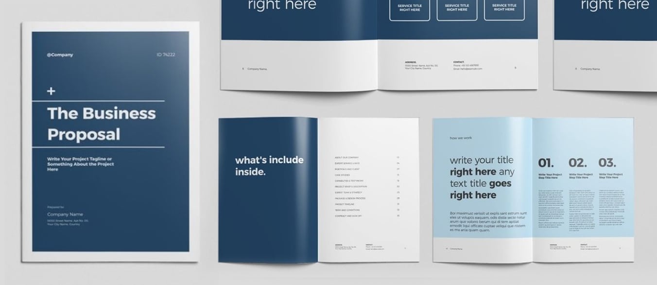 65 Free and Paid InDesign Proposal Templates (2023) | Redokun Blog