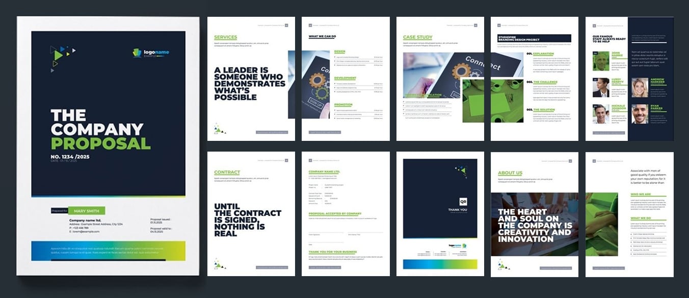 65 Free and Paid InDesign Proposal Templates (2023) | Redokun Blog