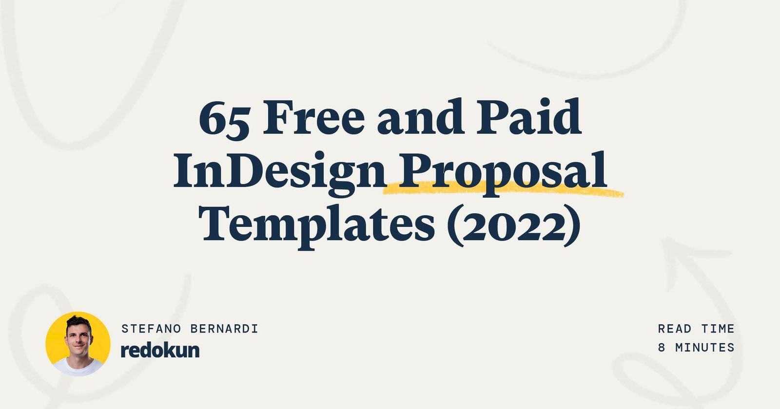 65 Free and Paid InDesign Proposal Templates (2023) | Redokun Blog