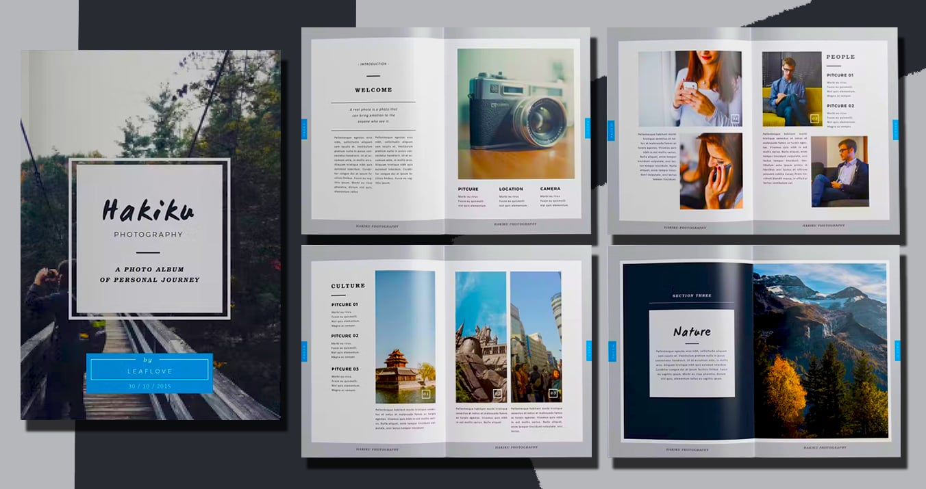 60 Best InDesign Portfolio Templates (2023) | Redokun Blog
