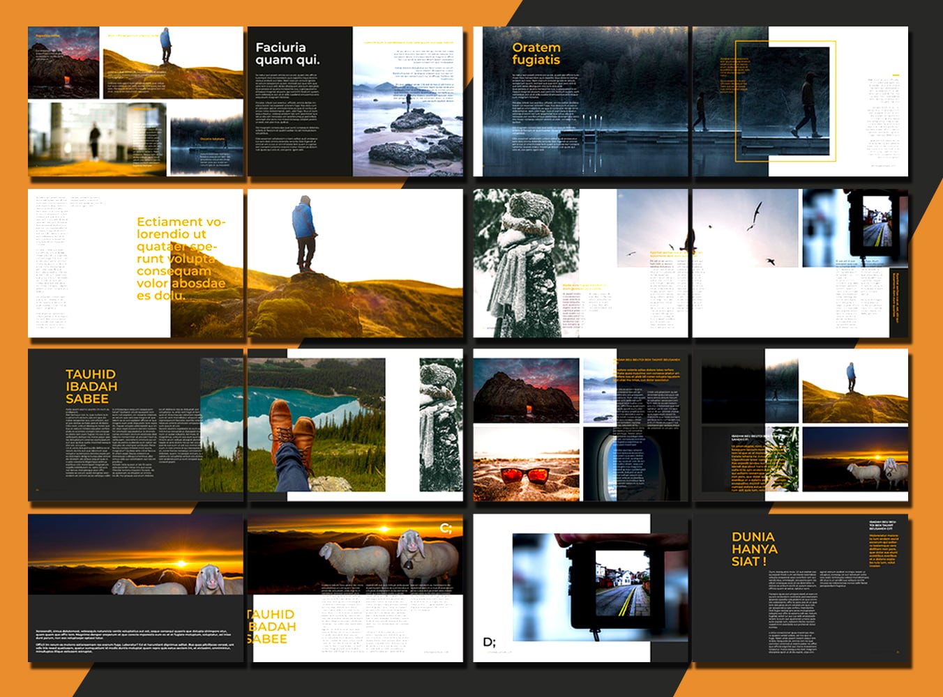60 Best InDesign Portfolio Templates (2023) | Redokun Blog