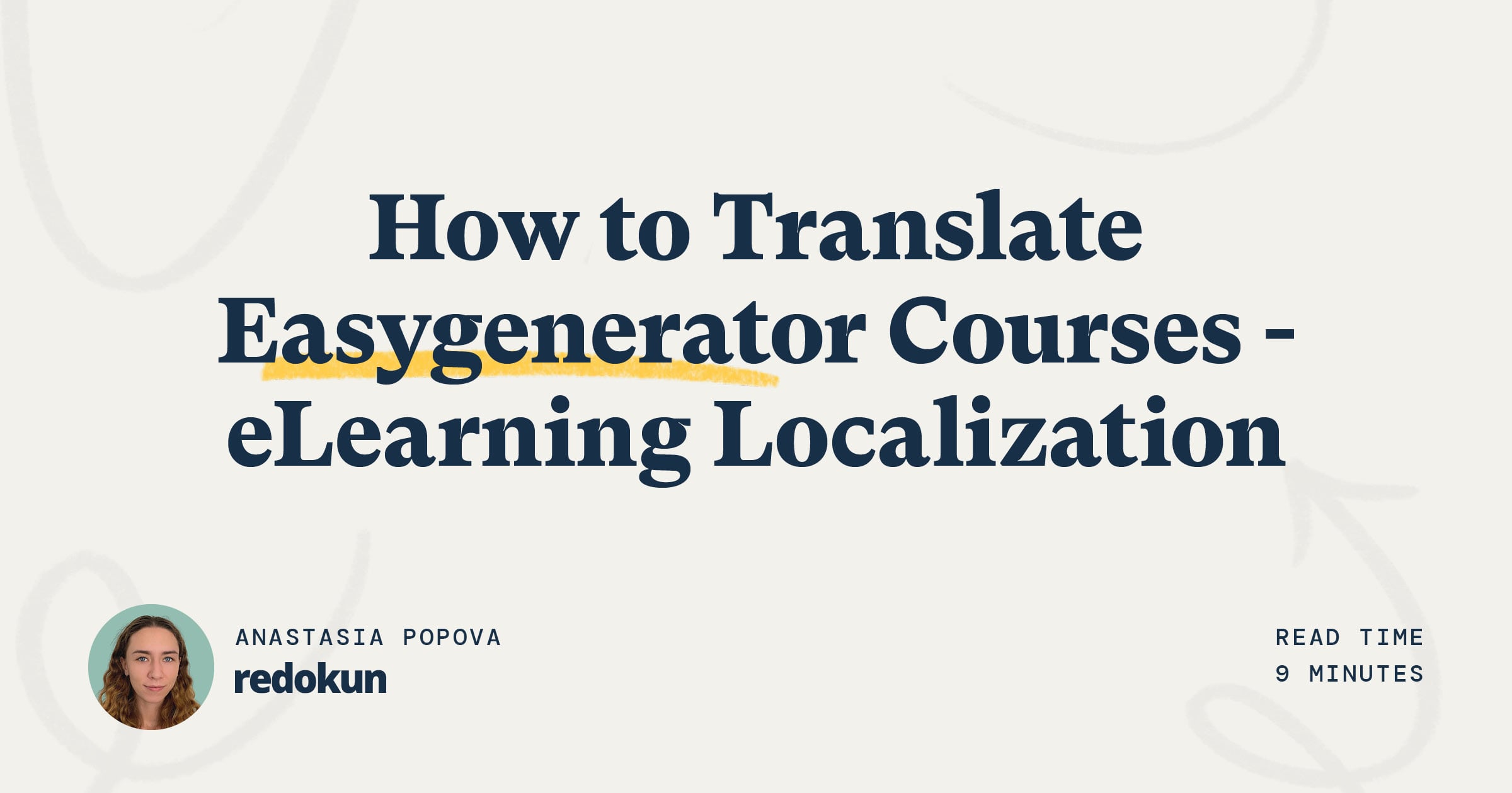 How to Translate Easygenerator Courses (2024) - eLearning Localization ...