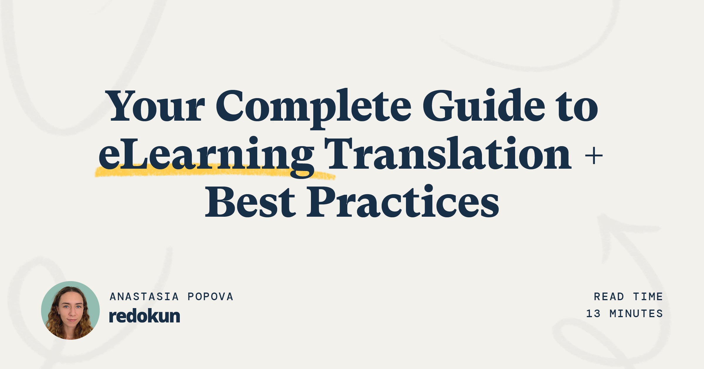 Your Complete eLearning Translation Guide for 2024 | Redokun Blog