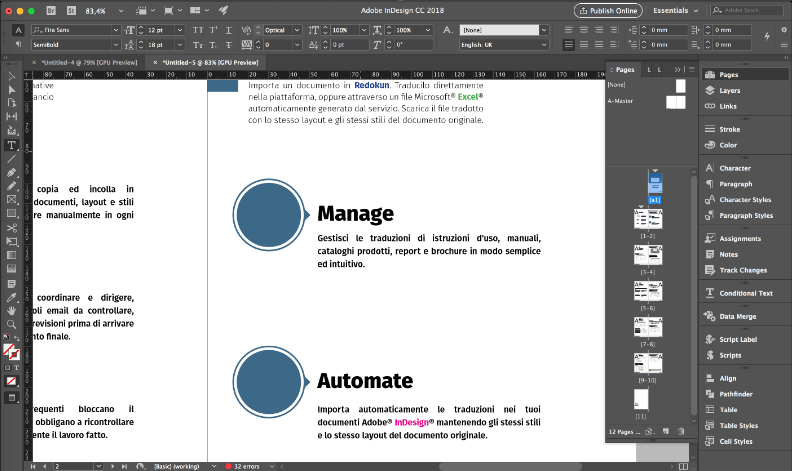How to translate an InDesign file + Tips | Redokun Blog