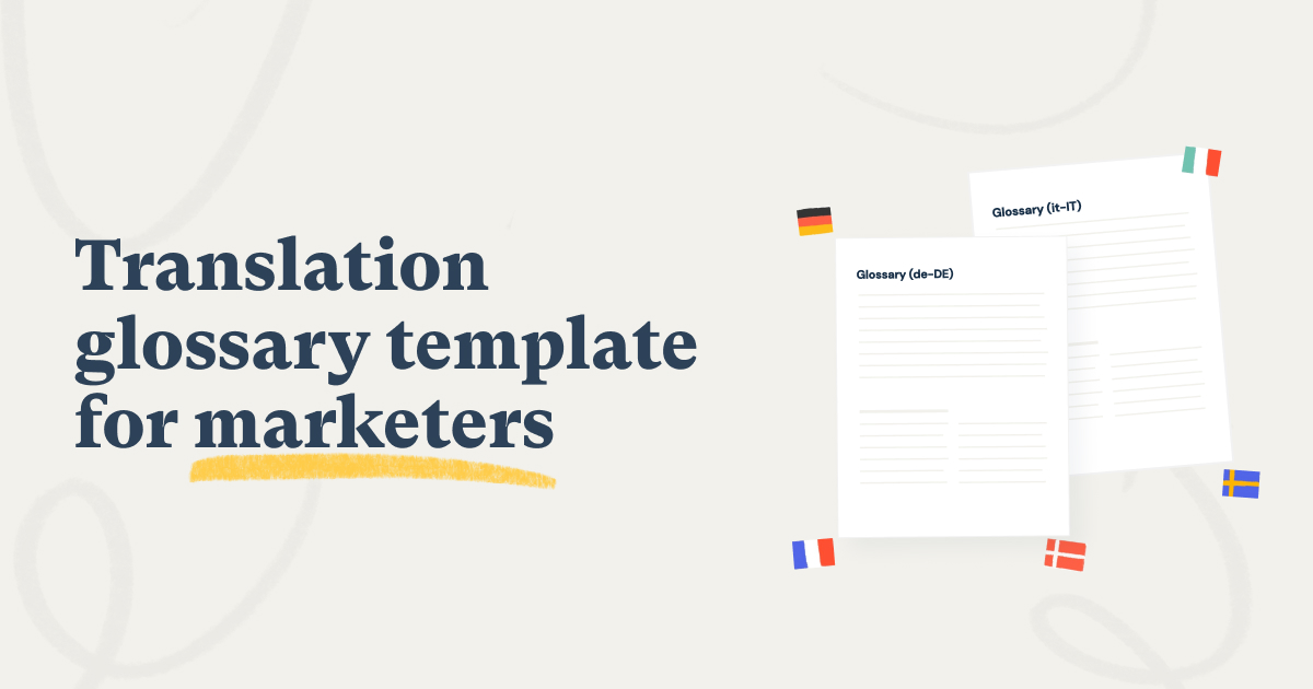 Redokun - Translation Glossary Template