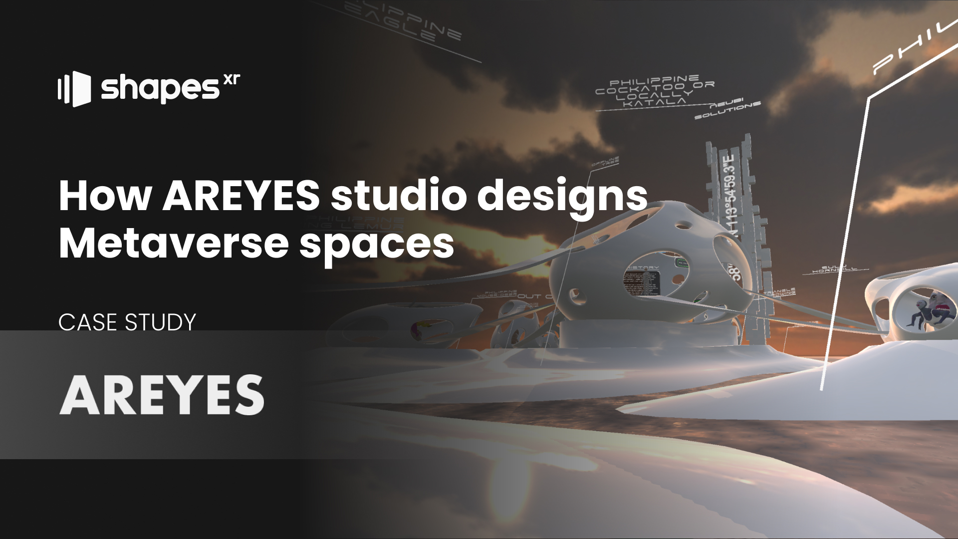 How AREYES studio designs Metaverse spaces
