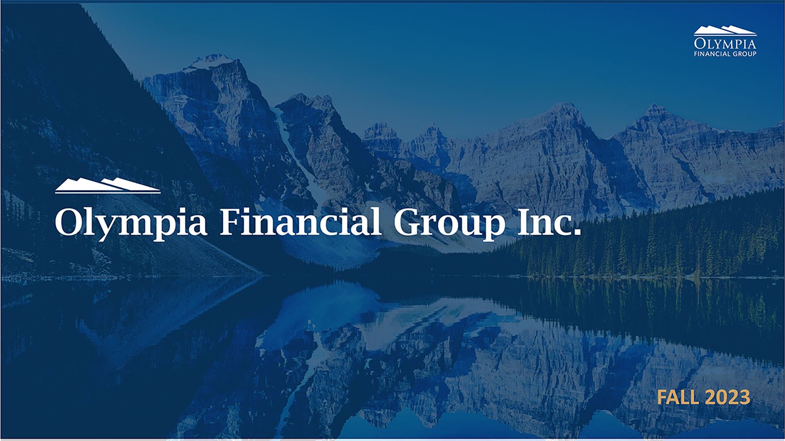 Olympia Financial Group Inc | Home