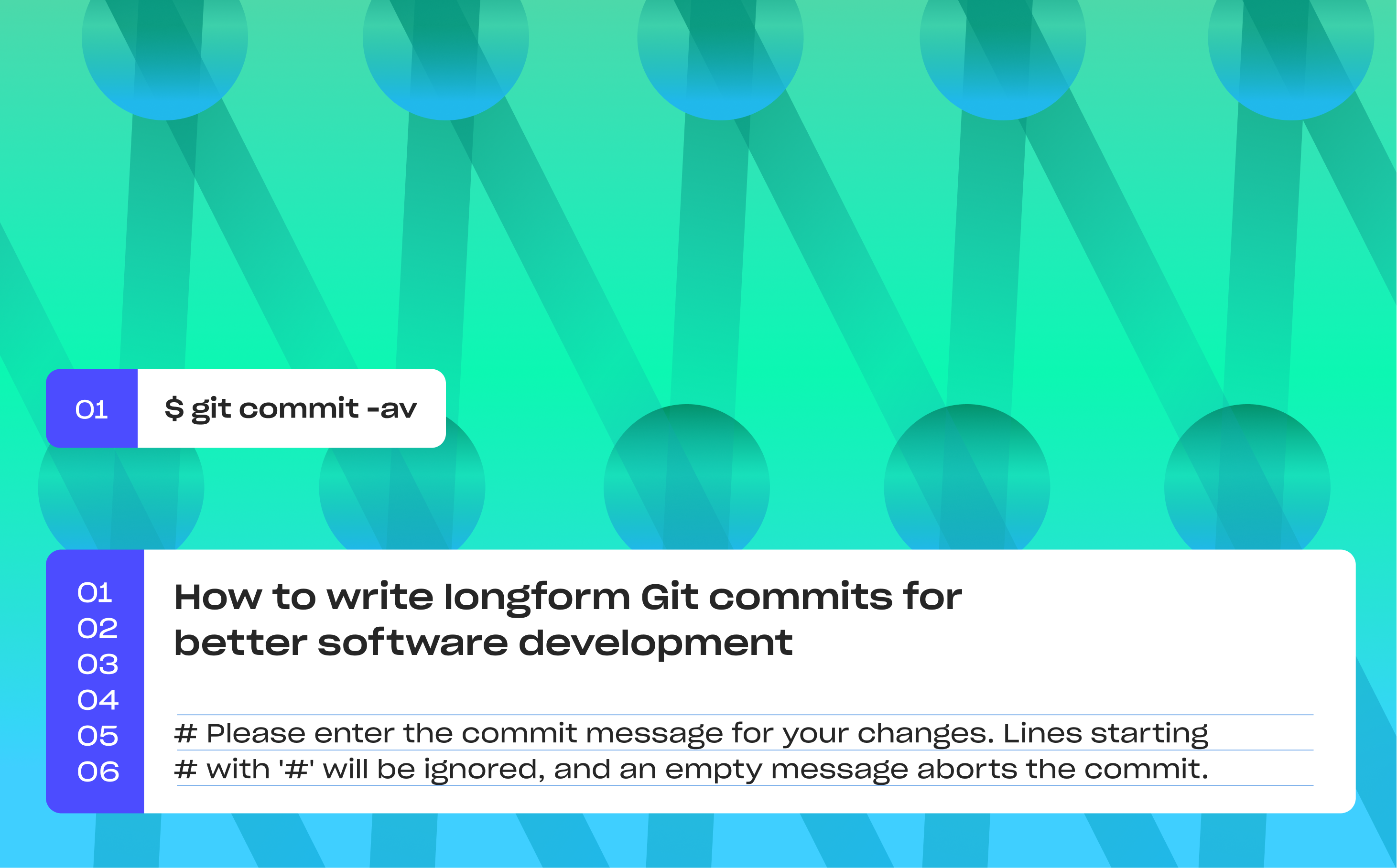 How To Write Longform Git Commits For Better Software Development
