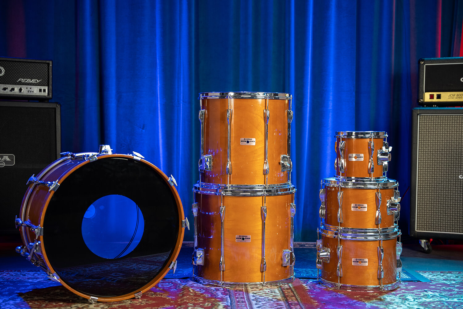 Rent Yamaha Recording Custom Drum Kit - Real Wood