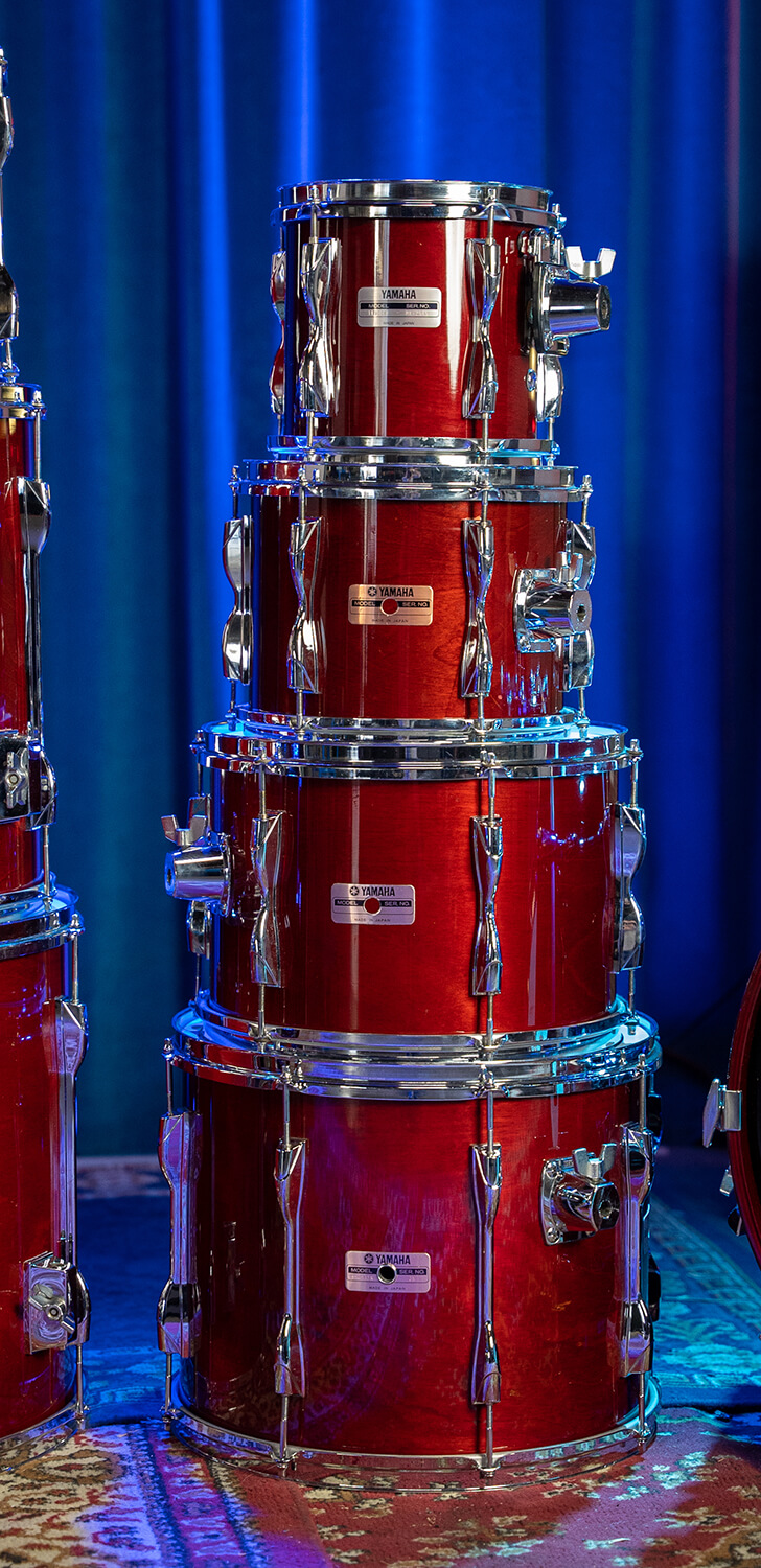 Rent Yamaha Recording Custom Drum Kit - Cherrywood